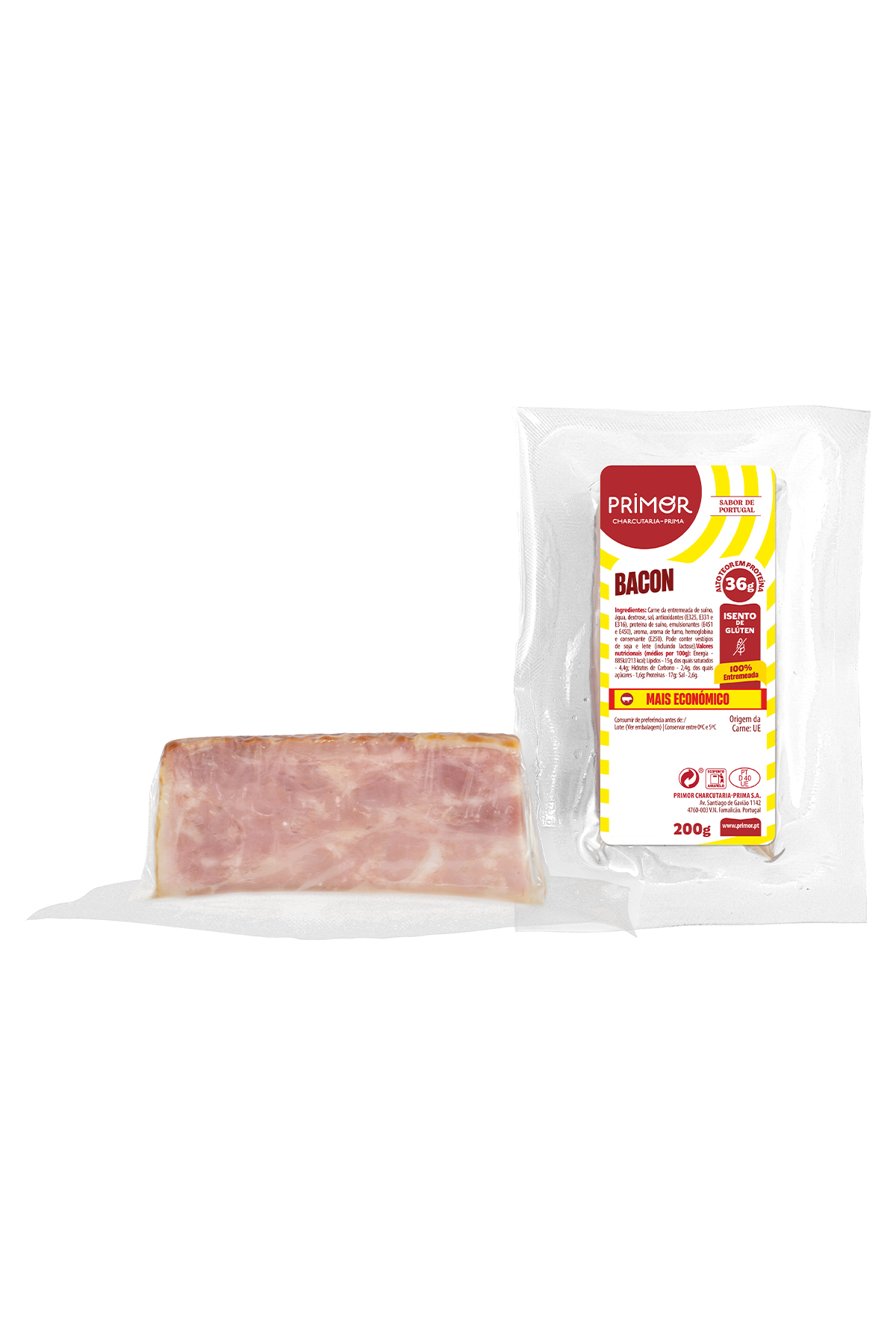 Bacon Naco - Primor - Charcutaria Prima
